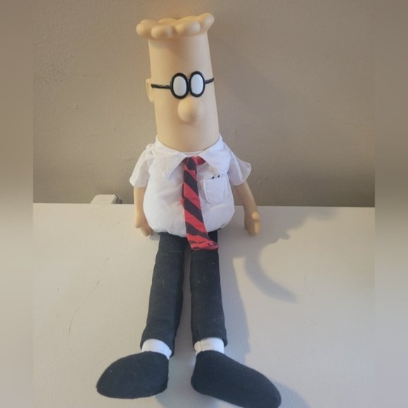 Gund | Toys | Gund Dilbert Doll Dilbert Comic Strip Character Plush Toy ...